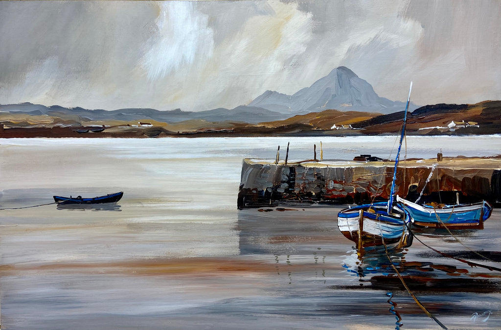 Errigal From Bunbeg by J P Rooney – Irish Art Plus