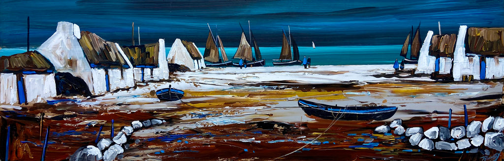 The Old Claddagh by J P Rooney – Irish Art Plus