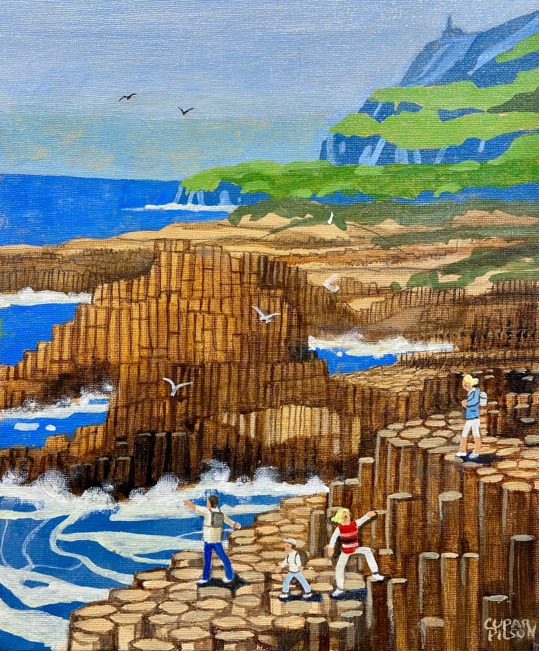 Giant's Causeway, Co Antrim by Cupar Pilson – Irish Art Plus