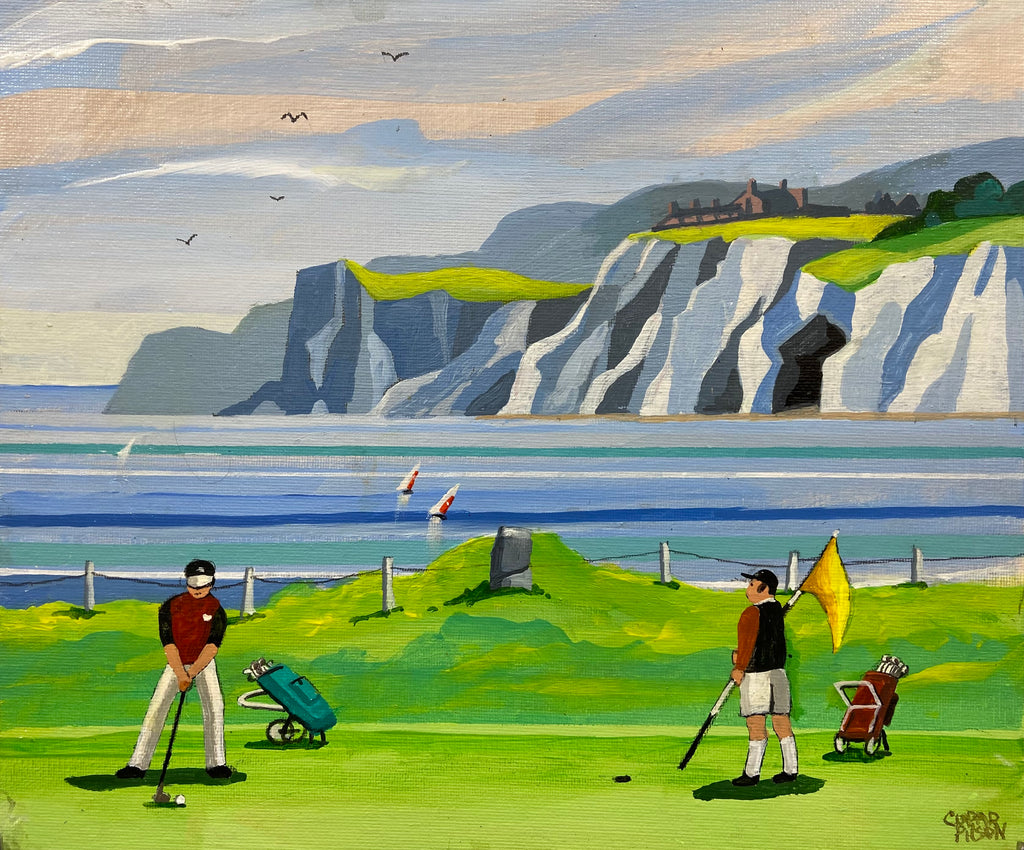 The Final Putt, Portrush by Cupar Pilson – Irish Art Plus