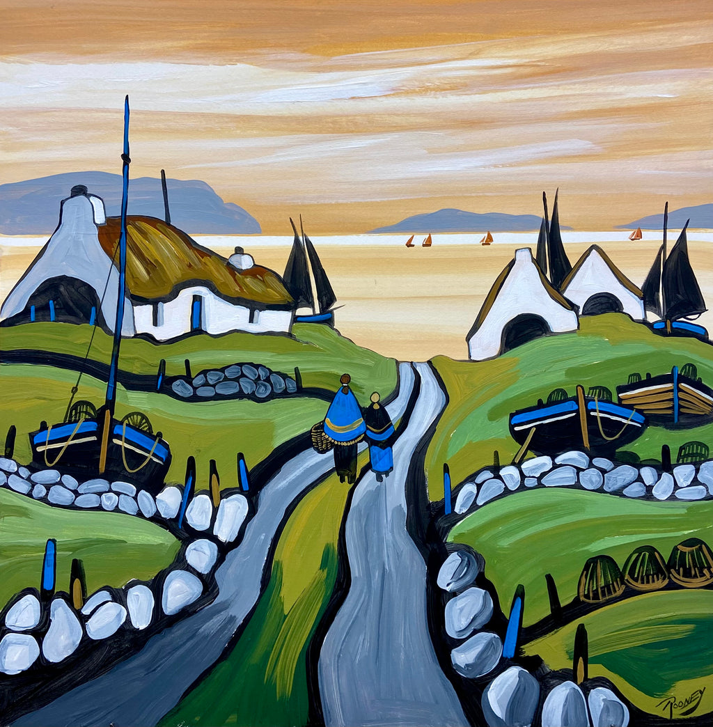 Sister Stroll by J P Rooney – Irish Art Plus