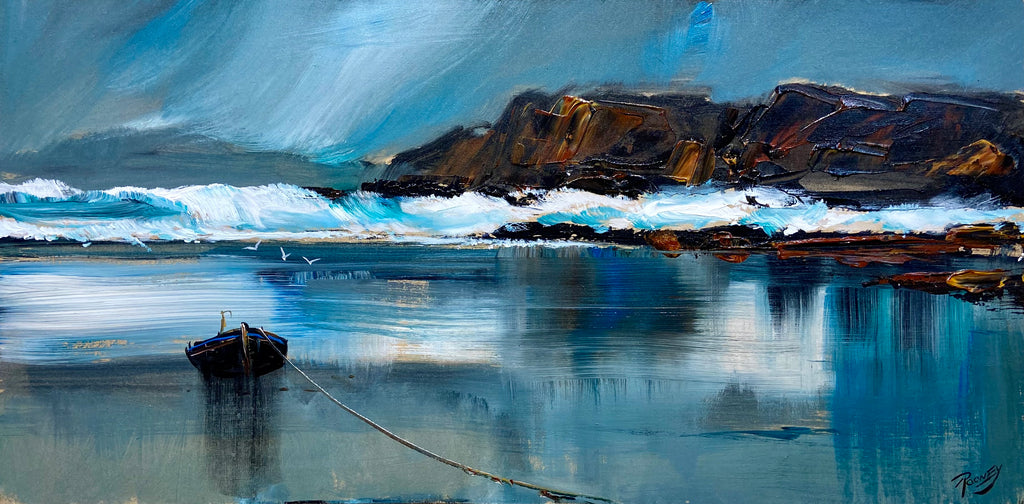 Sand Reflections, Belmullet, Co.Mayo by J P Rooney – Irish Art Plus
