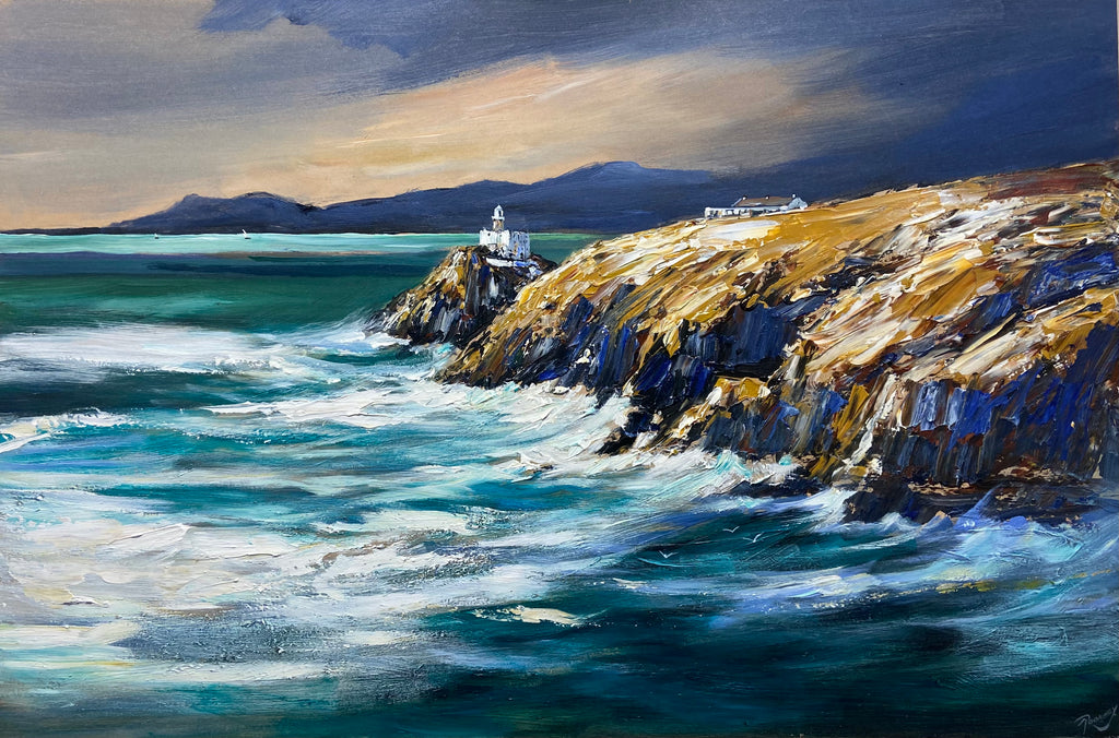 We Stood On Howth Head. (The Bailey Light) by J P Rooney – Irish Art Plus