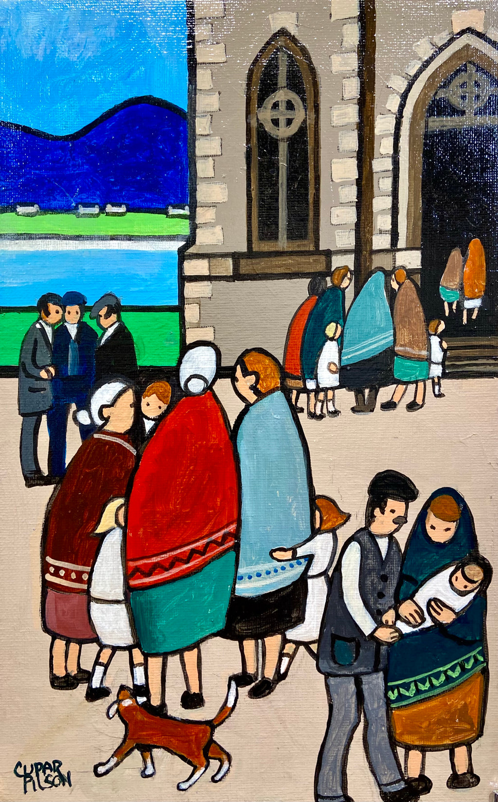 Sunday Morning in Old Connemara by Cupar Pilson – Irish Art Plus