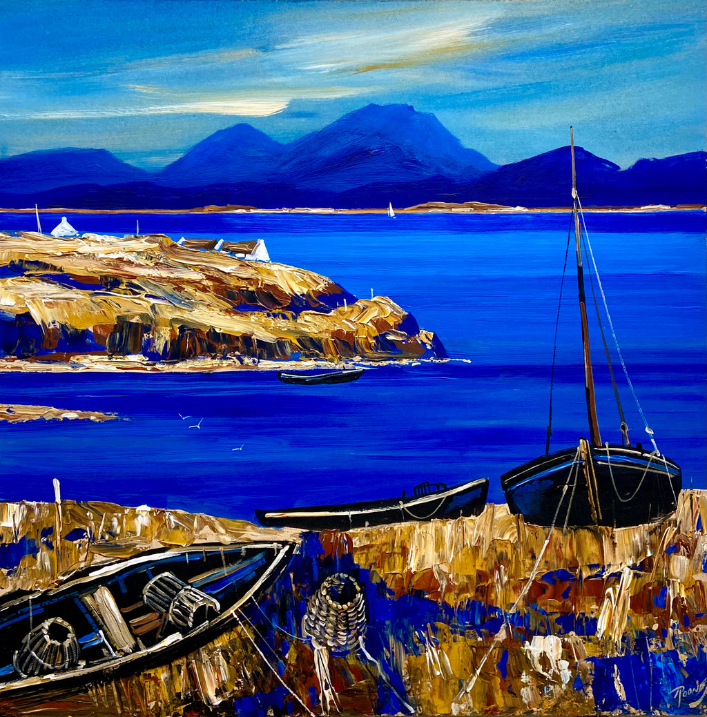 Summer in Connemara (West of Ireland) by J P Rooney – Irish Art Plus