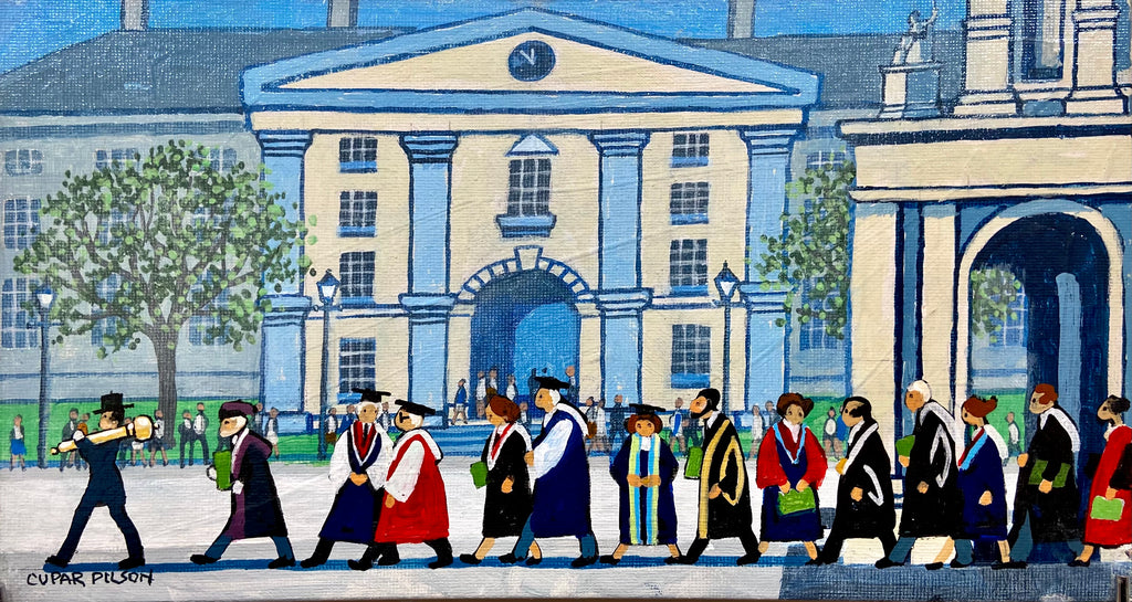 Graduation Day, Trinity College, Dublin by Cupar Pilson – Irish Art Plus