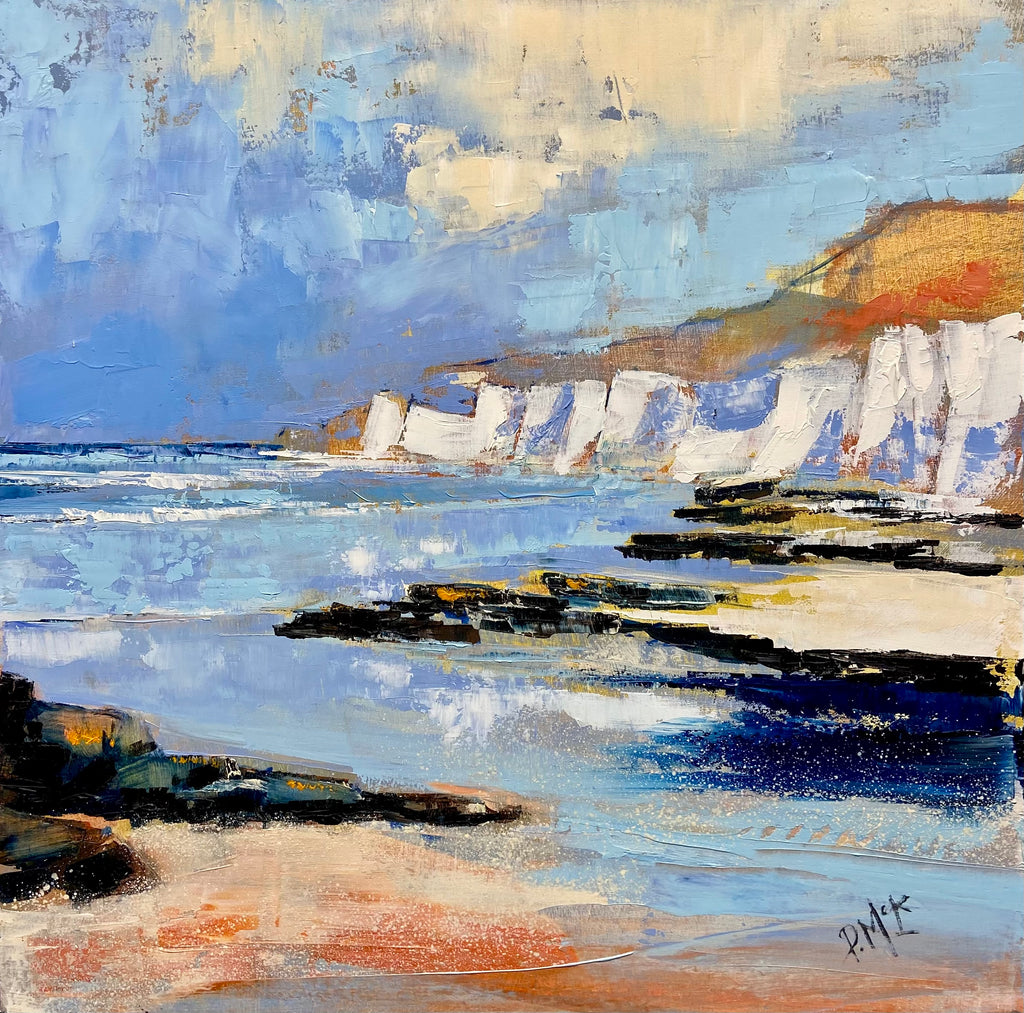 White Rocks, Portrush, Co.Antrim by Paula McKinney – Irish Art Plus