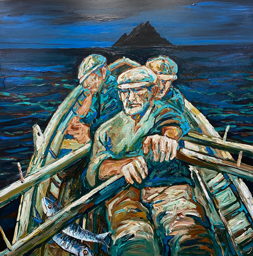 The Mackerel Hunters by J P Rooney – Irish Art Plus