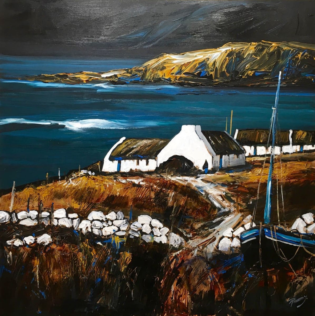 An Irish Hillside Farm by J P Rooney – Irish Art Plus