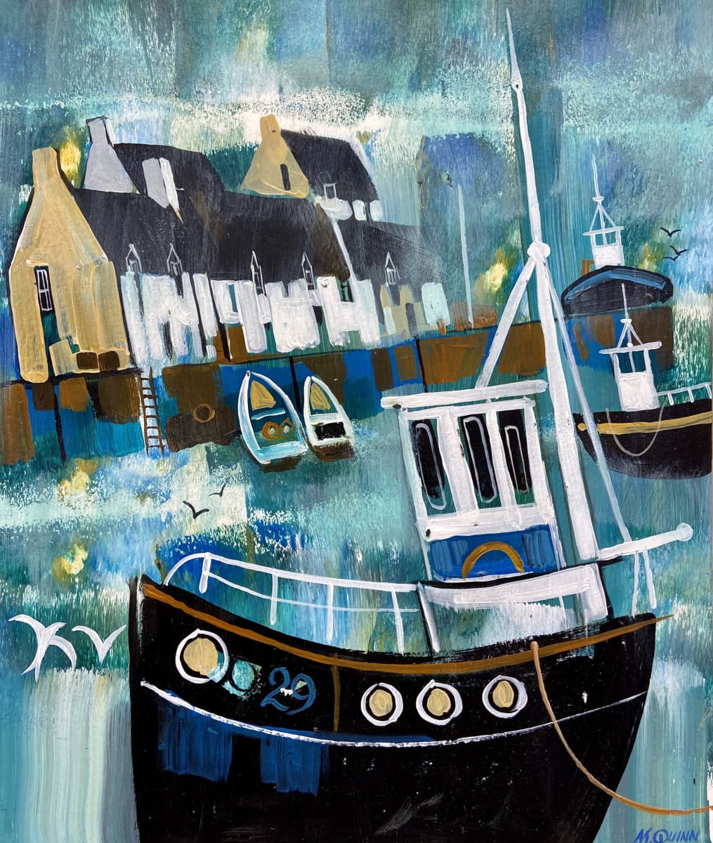 Annalong Harbour, Co.Down by Maura Quinn – Irish Art Plus