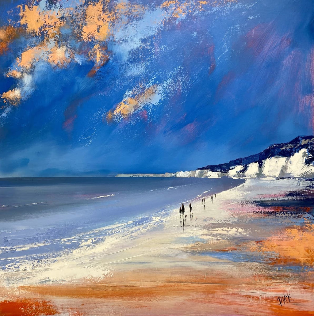 Beach Stroll, White Rocks, Portrush, Co.Antrim by Paula McKinney ...