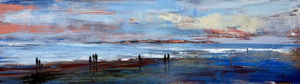 Evening Stroll, Skerries, Portrush Co.Antrim by Paula McKinney – Irish ...
